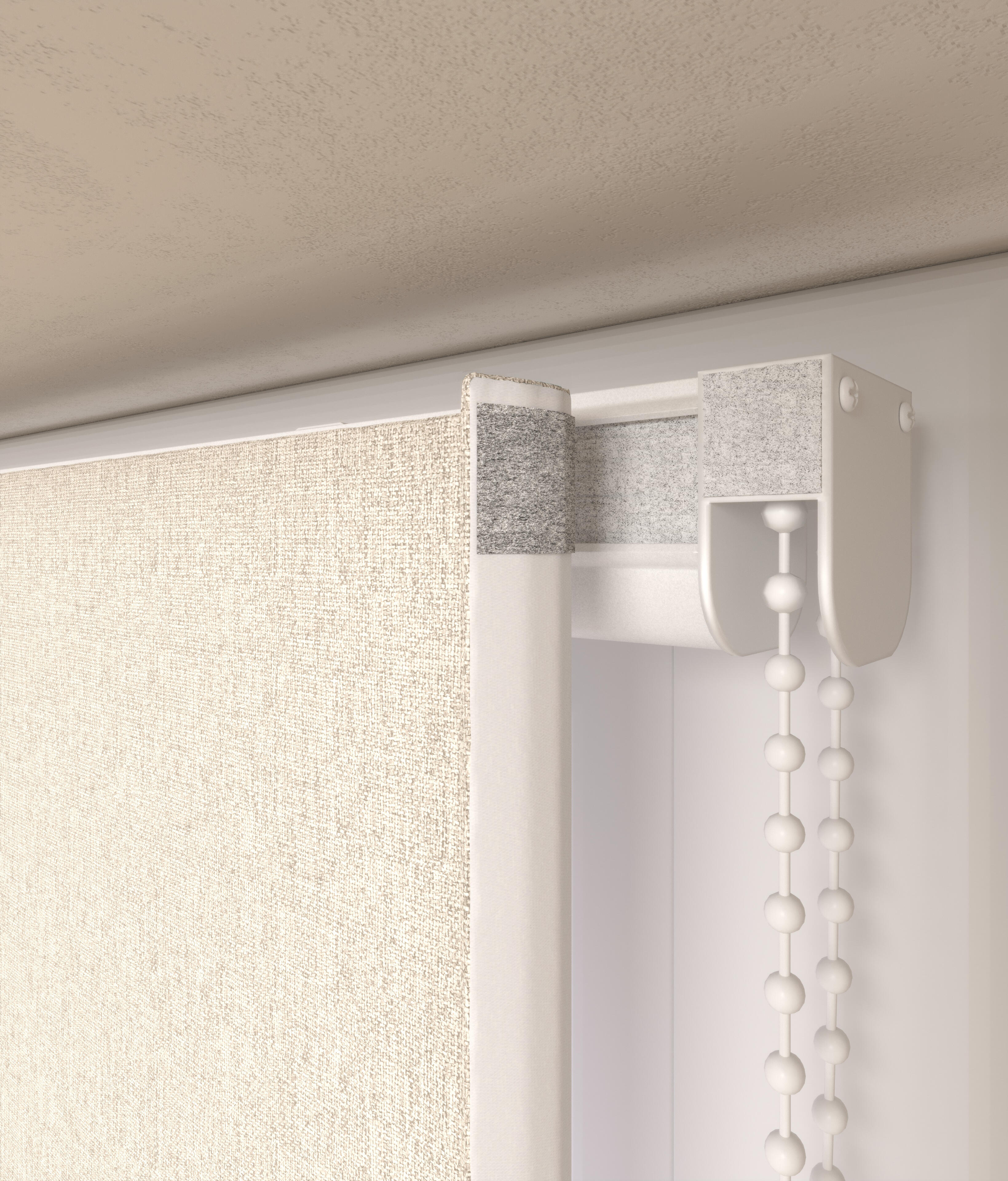 Vouwgordijnen - Liso Ivoor - Voordeelgordijnen