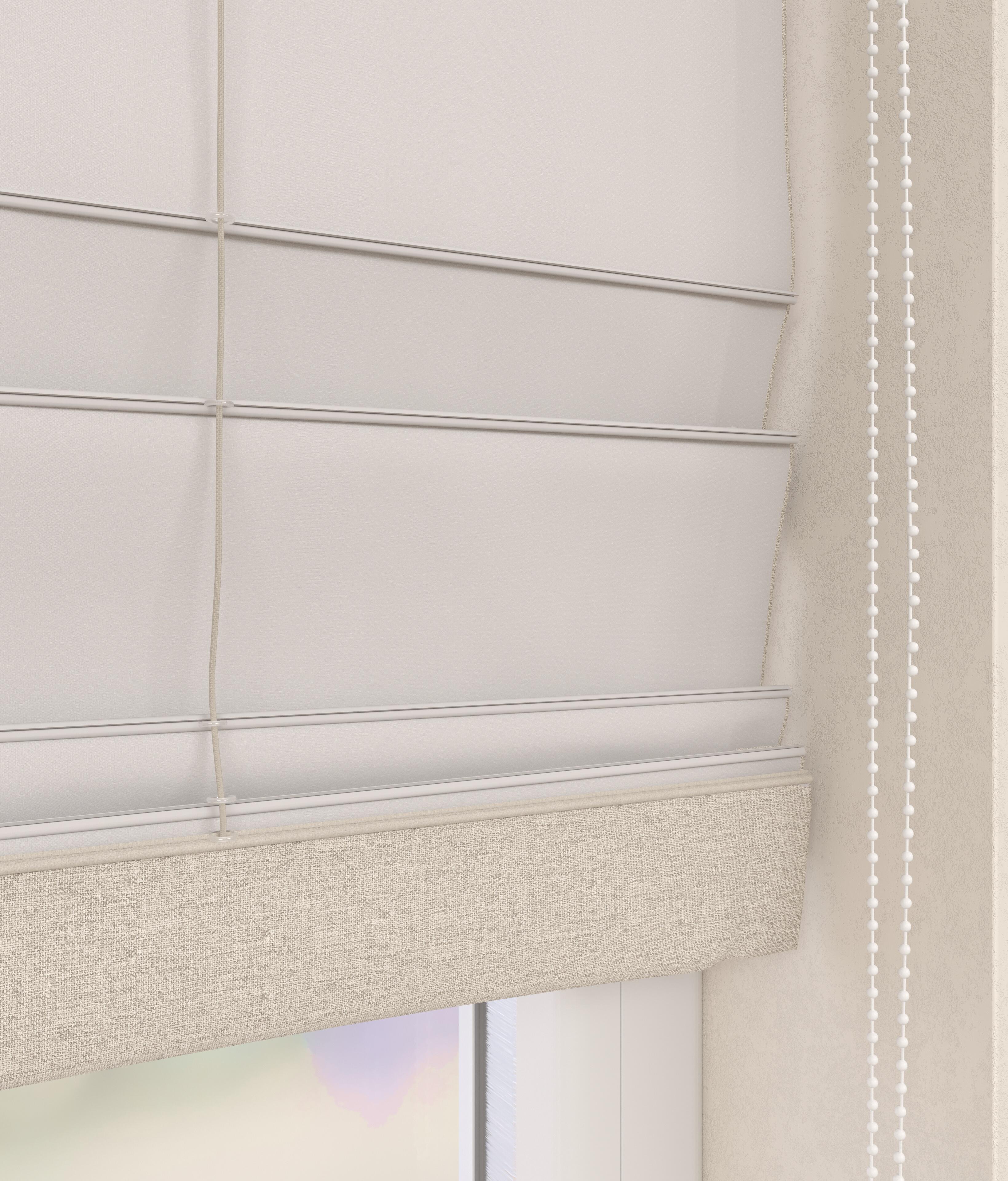 Vouwgordijnen - Liso Ivoor - Voordeelgordijnen