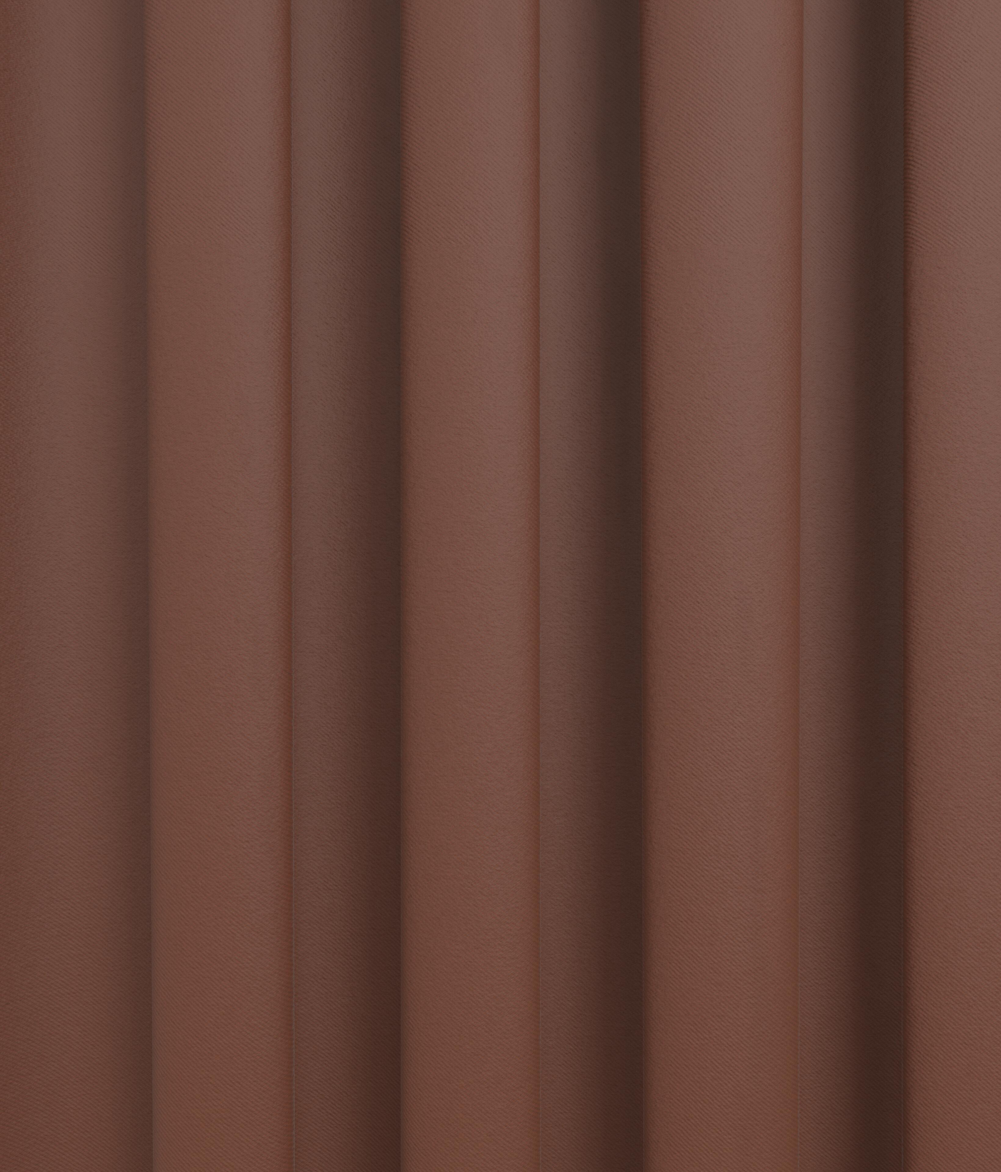 Gordijnen - Verduistergordijn Roest - Voordeelgordijnen