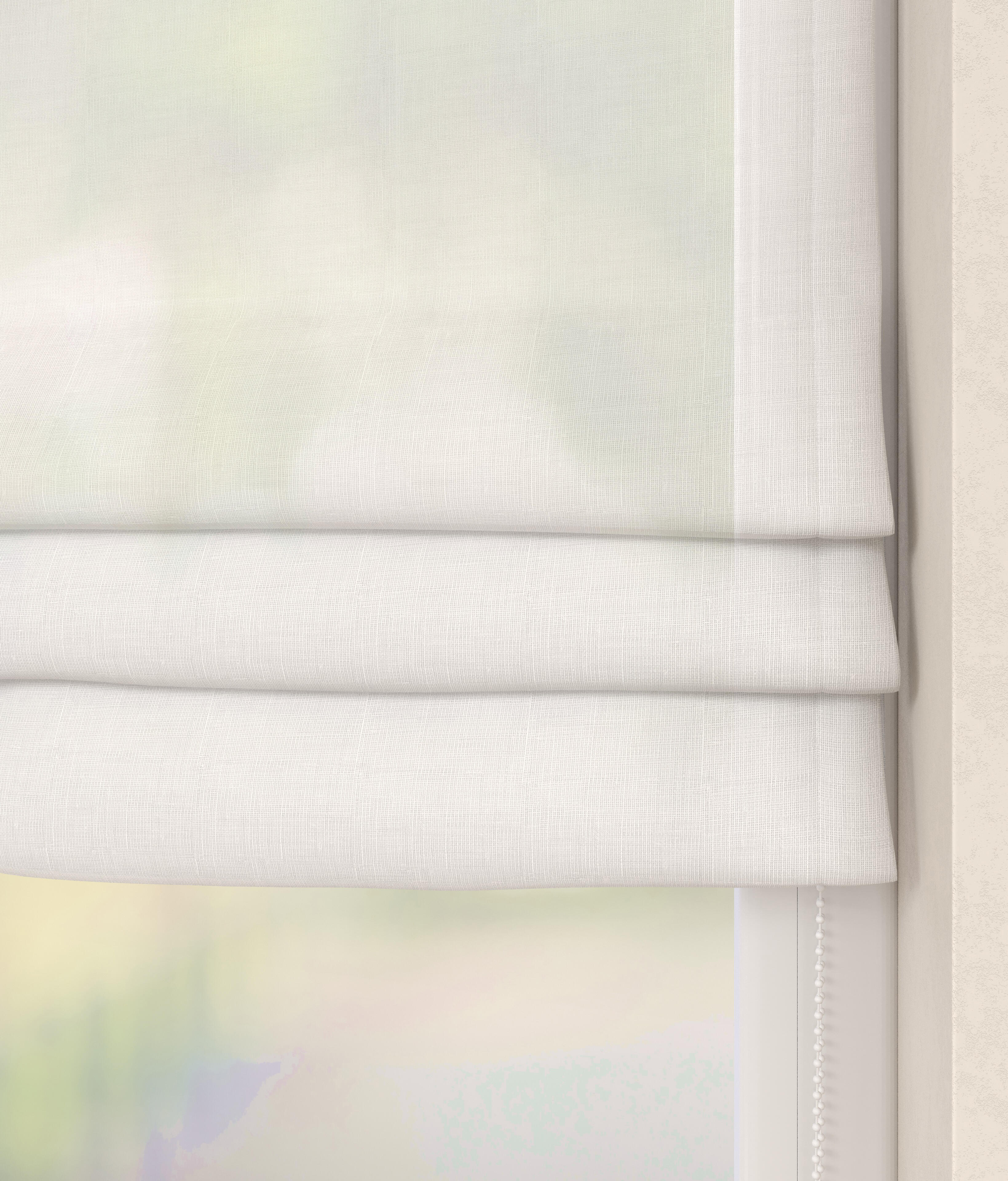 5167 Wit - Vouwgordijnen - Voordeelgordijnen